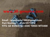 China 41A235717P2 BOLT FITS GE TEREX UNIT RIG BUCYRUS  MT4400AC MT5500 MT3600 NTE240 NTE260 NHL DUMP TRUCK HAULER MINING for sale