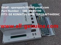 China 58E-43-00190 PANEL GE TEREX UNIT RIG BUCYRUS  MT4400AC MT5500 MT3600 NTE240 NTE260 NHL DUMP TRUCK HAULER MINING for sale