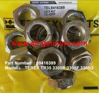 China TEREX 09416389 LOCK NUT  MINING NHL DUMP TRUCK TR35 TR50 TR60 TR100 3305B 3305F 3303 3307 TR45 TR70 MT4400 for sale
