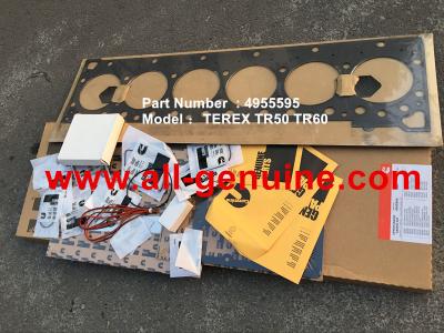China TEREX 4955595 UPPER GASKET  NHL MINING DUMP TRUCK TR35 TR50 TR60 TR100 3305B 3305F 3303 3307 TR45 TR70 MT4400 for sale