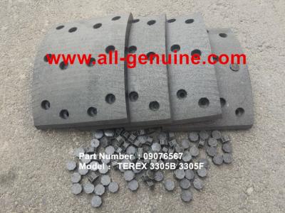 China TEREX 09076567 LINING KIT NHL DUMP TRUCK TR35 TR50 TR60 TR100 3305B 3305F 3303 3307 TR45 TR70 MT4400 for sale