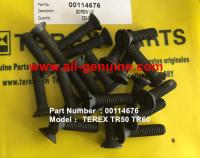 China TEREX 00114676 SCREW  NHL DUMP TRUCK TR35 TR50 TR60 TR100 3305B 3305F 3303 3307 TR45 TR70 MT4400 for sale