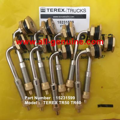 China TEREX 15231599 STEM VALVE  NHL DUMP TRUCK TR35 TR50 TR60 TR100 3305B 3305F 3303 3307 TR45 TR70 MT4400 for sale