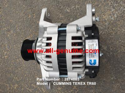 China TEREX  2874863 ALTERNATOR  NHL RIGID DUMP TRUCK TR35 TR50 TR60 TR100 3305B 3305F 3303 3307 TR45 TR70 MT4400 for sale