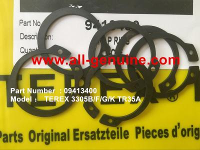 China TEREX  09413400 SNAP RING NHL DUMP TRUCK TR35 TR50 TR60 TR100 3305B 3305F 3303 3307 TR45 TR70 MT4400 for sale