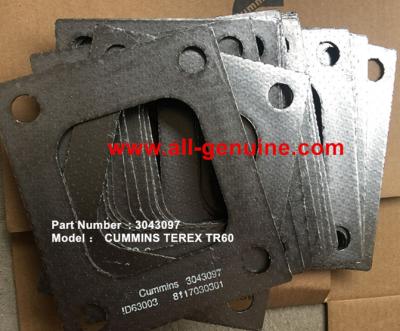 China TEREX CUMMINS 3043097 EXHAUST MAINFOLD GASKET for sale