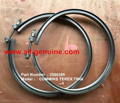 China TEREX CUMMINS 3590386 V BAND CLAMP for sale