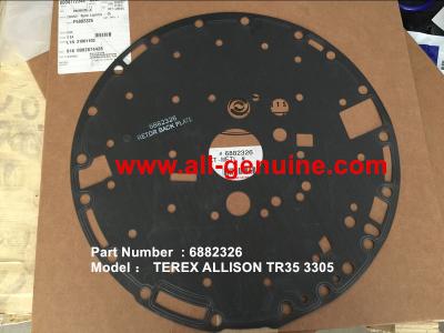 China TEREX ALLISON TRANSMISSION 6882326 PLATE  NHL DUMP TRUCK TR35 3305B 3305F 3303 3307 for sale