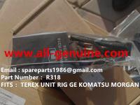 China R318 CARBON BRUSH FITS GE TEREX UNIT RIG BUCYRUS MT4400AC MT5500 MT3600 NTE240 NTE260 NHL DUMP TRUCK HAULER MINING for sale