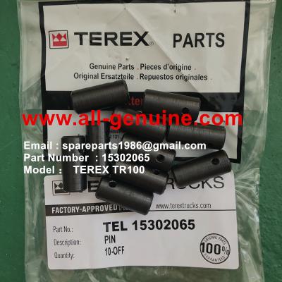 China TEREX 15302065 PIN TR100 TR70 MINING OFF HIGHWAY TRUCK GENUINE PARTS for sale