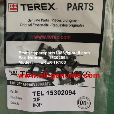 China TEREX 15302094 CLIP TR100 TR70 MINING OFF HIGHWAY TRUCK GENUINE PARTS for sale