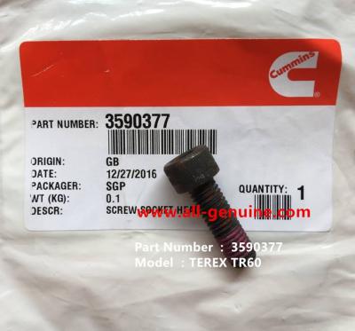 China CUMMINS ENGINE TEREX 3590377 SCREW TR50 TR60 TR70 MINING OFF HIGHWAY TRUCK for sale