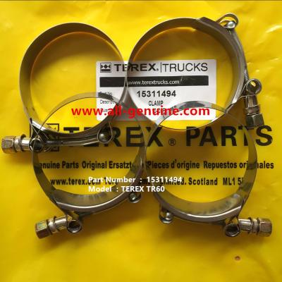 China TEREX 15311494 CLAMP TR45 TR50 TR60 TR70 NHL MINING DUMP TRUCK for sale