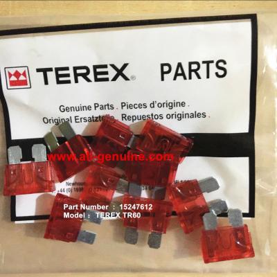 China TEREX 15247612 FUSE 10A NHL DUMP TRUCK MINING QUARRY TR50 TR60 TR70 for sale