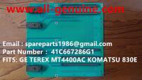 China 41C667286G1  Circuit Board TEREX NHL MINING DUMP TRUCK TR35 TR50 TR60 TR100 3305B 3305F 3303 3307 TR45 TR70 MT4400 for sale