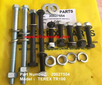 China TEREX 20027554 COMPRESSOR INSTALL KIT NHL DUMP TRUCK MINING QUARRY TR50 TR60 TR70 TR100 for sale