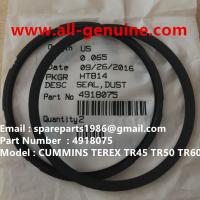 China 4918075 CUMMINS ENGINE TEREX DUST SEAL NHL DUMP TRUCK MINING QUARRY TR45 TR50 TR60 TR70 for sale