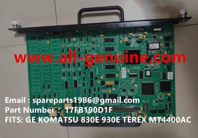 China 17FB190D1F CARD KOMATSU GE TEREX UNIT RIG BUCYRUS  MT4400AC MT5500 MT3600 NTE240 NTE260 NHL DUMP TRUCK HAULER MINING for sale