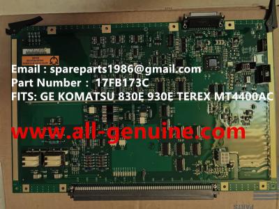 China 17FB173C CARD KOMATSU GE TEREX UNIT RIG BUCYRUS  MT4400AC MT5500 MT3600 NTE240 NTE260 NHL DUMP TRUCK HAULER MINING for sale