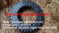 China 6774735 GEAR ALLISON KOMATSU GE TEREX UNIT RIG BUCYRUS  MT4400AC MT5500 MT3600 NTE240 NTE260 NHL DUMP TRUCK HAULER MINING for sale