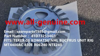 China 41D732534G1 FAN GE TEREX UNIT RIG BUCYRUS MT4400AC MT5500 MT3600 NTE240 NTE260 NHL DUMP TRUCK HAULER MINING for sale