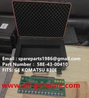 China 58E-43-00410 CARD  FITS GE TEREX UNIT RIG BUCYRUS MT4400AC MT5500 MT3600 NTE240 NTE260 NHL DUMP TRUCK HAULER MINING for sale