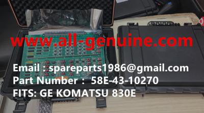 China 58E‑43‑10270 CARD  FITS GE TEREX UNIT RIG BUCYRUS MT4400AC MT5500 MT3600 NTE240 NTE260 NHL DUMP TRUCK HAULER MINING for sale
