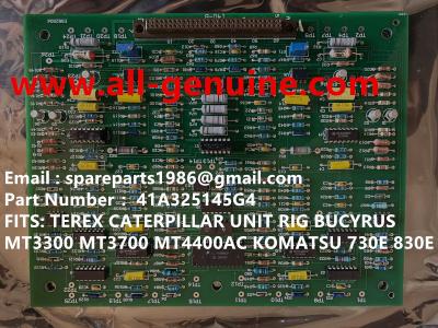 China 41A325145G4 CARD GE TEREX UNIT RIG BUCYRUS  MT4400AC MT5500 MT3600 NTE240 NTE260 NHL DUMP TRUCK HAULER MINING for sale