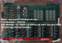 China 83574A CARD MT4400AC MT5500 MT3600 MT3700 MT3300 TEREX UNIT RIG BUCYRUS NTE240 NTE260 WHEEL MOTOR DRIVE GE for sale