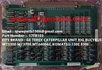 China 17FB103 CARD MT4400AC MT5500 MT3600 MT3700 MT3300 TEREX UNIT RIG BUCYRUS NTE240 NTE260 WHEEL MOTOR DRIVE GE for sale
