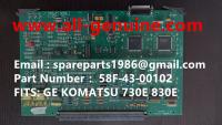 China 58F‑43‑00102 CARD MT4400AC MT5500 MT3600 MT3700 MT3300 TEREX UNIT RIG BUCYRUS NTE240 NTE260 WHEEL MOTOR DRIVE GE for sale