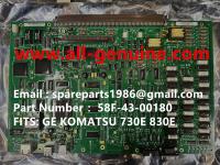 China 58F-43-00180 CARD MT4400AC MT5500 MT3600 MT3700 MT3300 TEREX UNIT RIG BUCYRUS NTE240 NTE260 WHEEL MOTOR DRIVE GE for sale