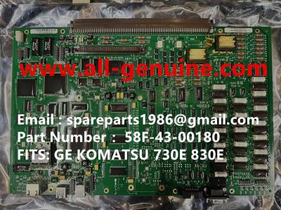 China 58F-43-00180 CARD MT4400AC MT5500 MT3600 MT3700 MT3300 TEREX UNIT RIG BUCYRUS NTE240 NTE260 WHEEL MOTOR DRIVE GE for sale