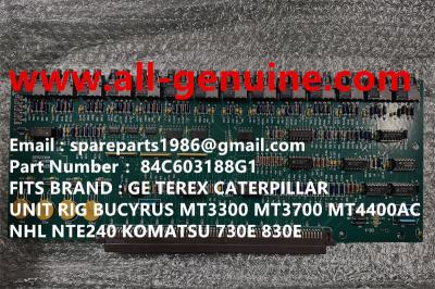 China 84C603188G1 CARD MT4400AC MT5500 MT3600 MT3700 MT3300 TEREX UNIT RIG BUCYRUS NTE240 NTE260 WHEEL MOTOR DRIVE GE for sale