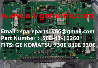 China 58E-43-10260 CARD KOMATSU 730E 830E 930E 960E MINING DUMP TRUCK WHEEL MOTOR DRIVE GE for sale