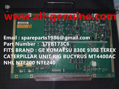 China 17FB173C6 CARD  KOMATSU 730E 830E 930E 960E MINING DUMP TRUCK WHEEL MOTOR DRIVE GE for sale