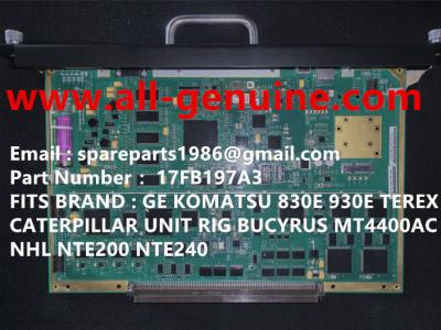 China 17FB197A3 CARD KOMATSU 730E 830E 930E 960E MINING DUMP TRUCK WHEEL MOTOR DRIVE GE for sale