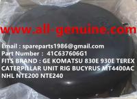 China 41C637606G1 HUB CAP KOMATSU 730E 830E 930E 960E MINING DUMP TRUCK WHEEL MOTOR DRIVE GE for sale