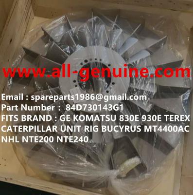 China 84D730143G1 FAN KOMATSU 730E 830E 930E 960E MINING DUMP TRUCK WHEEL MOTOR DRIVE GE for sale