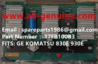 China 17FB100B3 CARD IGBT CONTROL  KOMATSU 730E 830E 930E 960E MINING DUMP TRUCK WHEEL MOTOR DRIVE GE for sale