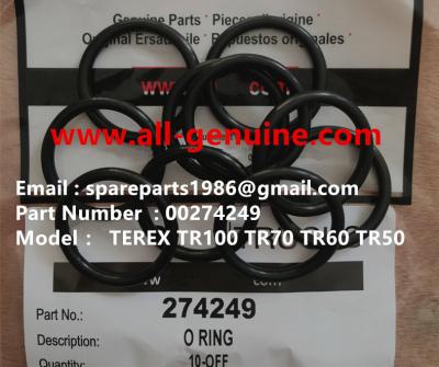 China 00274249 O RING TEREX NHL TR50 TR60 TR45 TR70  DUMP TRUCK GENUINE HAULER  ALLISON BUCYRUS GE UNIT RIG MINING for sale