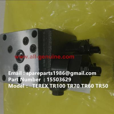 China TEREX 15503629 VALVE NHL DUMP TRUCK MINING QUARRY HAULER OFF HIGHWAY RIGID DUMP TR45 TR50 TR60 TR70 for sale