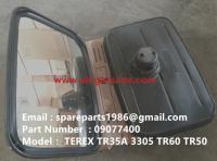 China TEREX 09077400 MIRROR NHL DUMP TRUCK MINING QUARRY TR50 TR60 TR70 TR100 HAULER OFF HIGHWAY RIGID DUMP TRUCK for sale