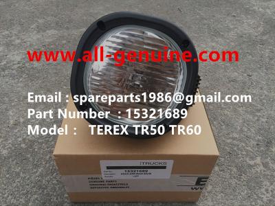 China TEREX 15321689 HEADLAMP FULL BEAM NHL DUMP TRUCK MINING QUARRY TR50 TR60 TR70 for sale