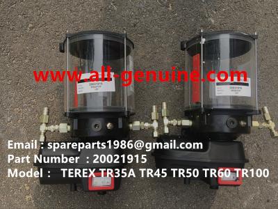 China TEREX 20021915 GREASE PUMP NHL RIGID DUMP TRUCK TR35 3305B 3305F 3303 3307 for sale