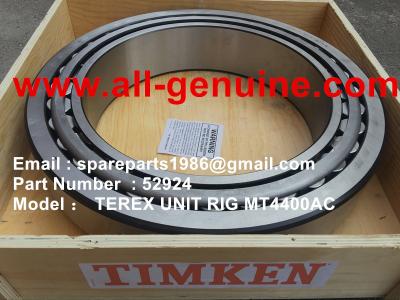China MT4400AC UNIT RIG TEREX 52924 BEARING TIMKEN MINING NHL DUMP TRUCK TR35 TR50 TR60 TR100 3305B 3305F 3303 3307 TR45 TR70 for sale