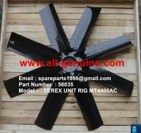 China 56035 FAN BLADE MT4400  UNIT RIG  TEREX NHL DUMP TRUCK TR35 TR50 TR60 TR100 3305B 3305F 3303 3307 TR45 TR70 CUMMINS for sale