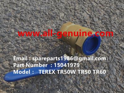China 15041979 BALL VALVE TEREX NHL DUMP TRUCK TR35 TR50 TR60 TR100  ALLISON UNIT RIG MT4400 MT3600 MT3300 MT3700 SANY for sale