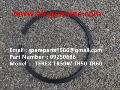 China 09250686 SNAP RING TEREX NHL DUMP TRUCK TR35 TR50 TR60 TR100  ALLISON UNIT RIG MT4400 MT3600 MT3300 MT3700 SANY for sale