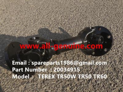 China 20034915 SHAFT TEREX NHL DUMP TRUCK TR35 TR50 TR60 TR100  ALLISON UNIT RIG MT4400 MT3600 MT3300 MT3700 SANY for sale
